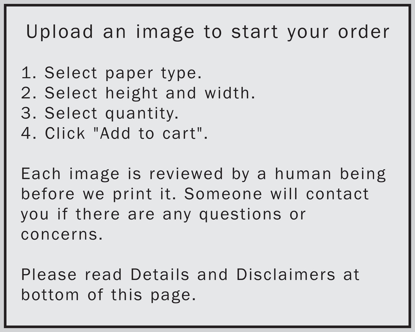Order Art Printing – Colbert Custom Framing & Art Printing